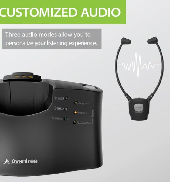 Avantree HT381 Wireless TV Earbuds Headphones Review - Smart Living Seniors